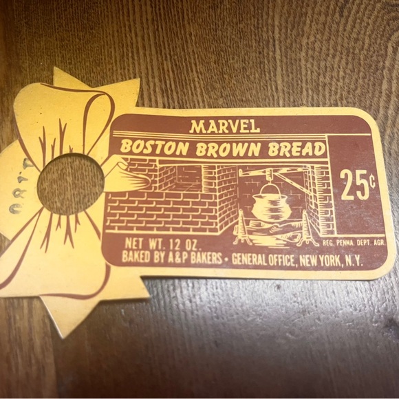 Marvel | Kitchen | Marvel Boston Brown Bread Label General Store ...
